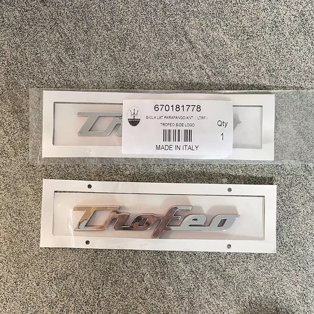 Special Maserati President Gobli Lervart's front leaf board wind mouth ...