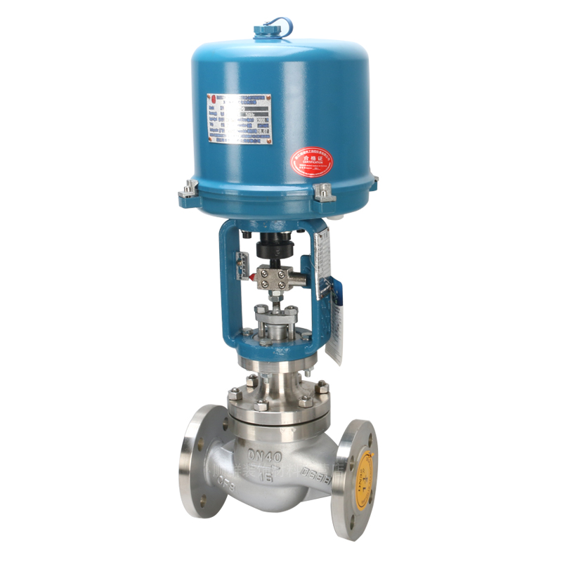 ZDLP-16P不锈钢电子式单座调节阀电动单座调节阀DN20 25 32 40_虎窝淘