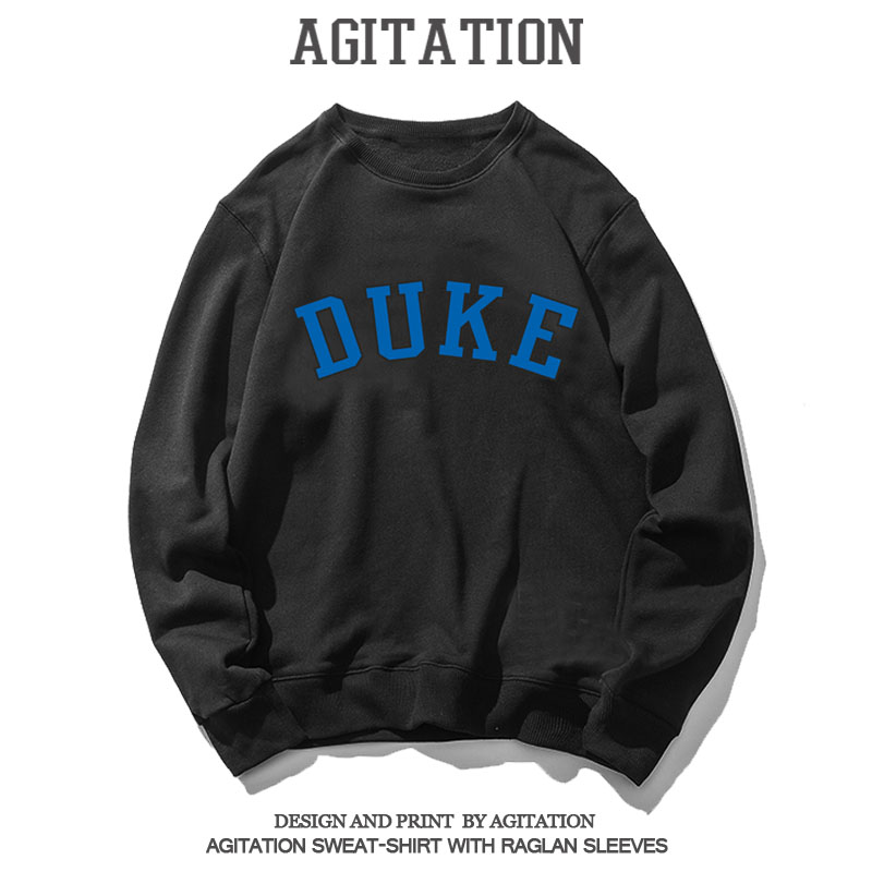 美国名校NCAA杜克大学男卫衣长袖衣服DUKE球衣篮球训练服秋装上衣_虎窝淘