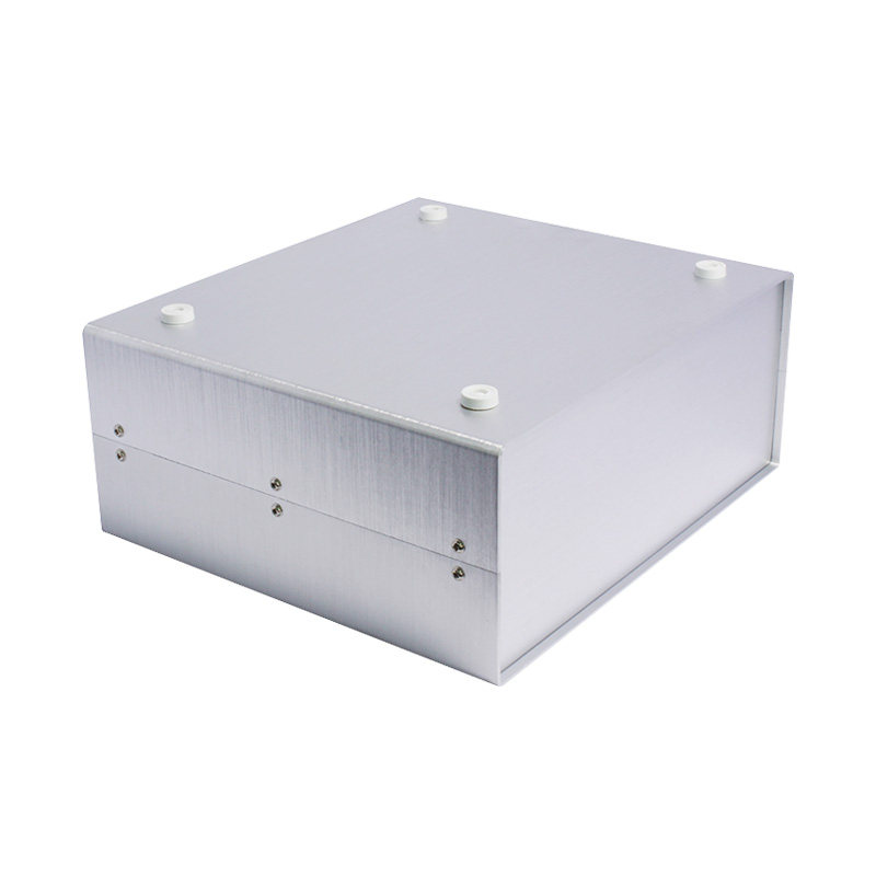 全铝合金机箱外壳定制仪器仪表机箱控制器工控电源设备铝型材箱体_虎窝淘