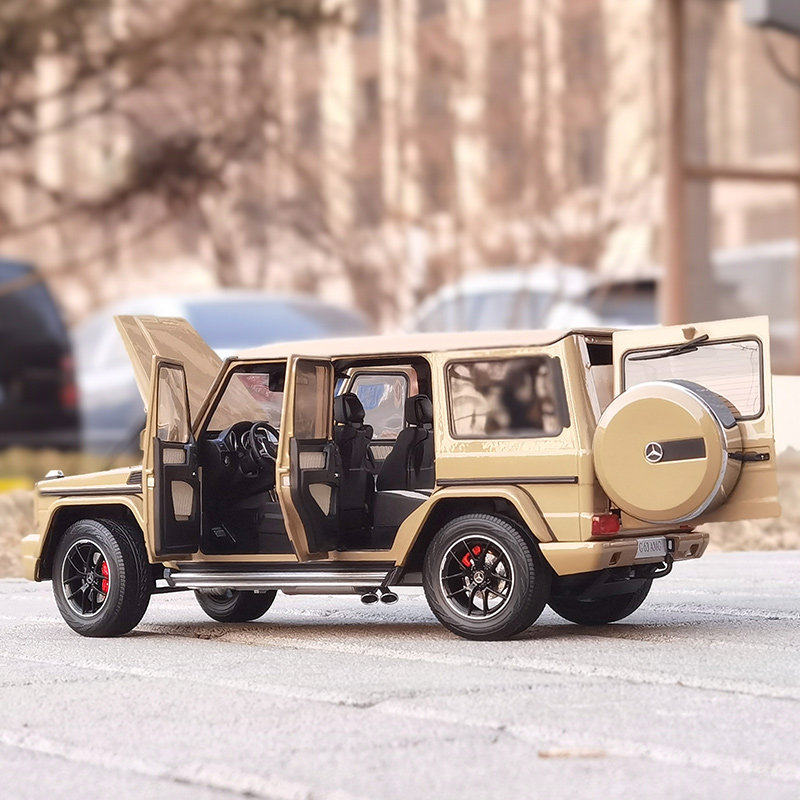 AR似真Almost Real 1:18奔驰G65 AMG W463 2017合金汽车模型_虎窝淘