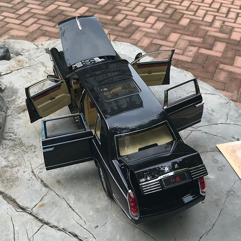 世纪龙 1:18红旗L5红旗CA7600J礼宾车红旗CA7600合金车模型_虎窝淘
