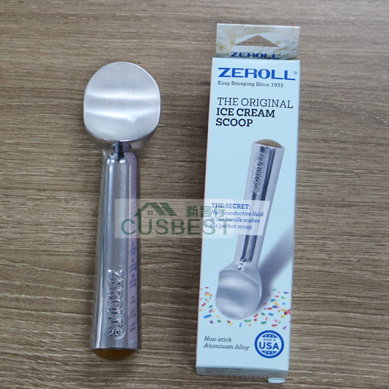 美国ZEROLL进口自融式冰淇淋勺冰激凌挖球勺雪糕勺打球器导热铲子_虎窝淘