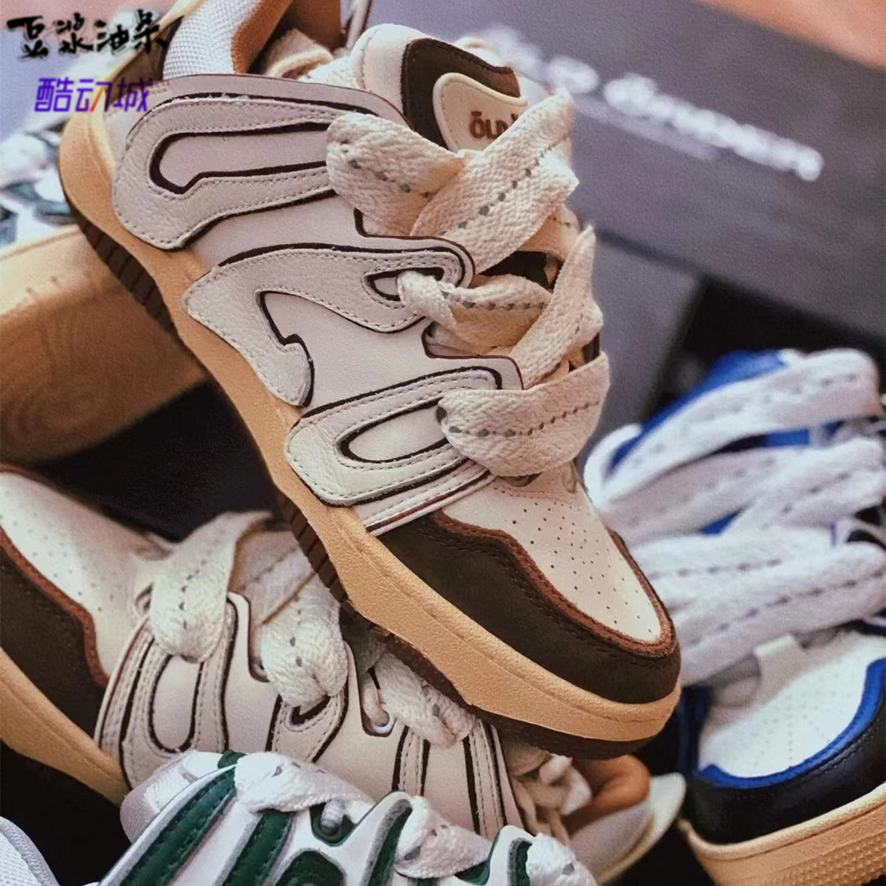 OLD ORDER OG 001正品官方授权复古国潮老爹摩卡面包鞋滑板鞋_虎窝淘