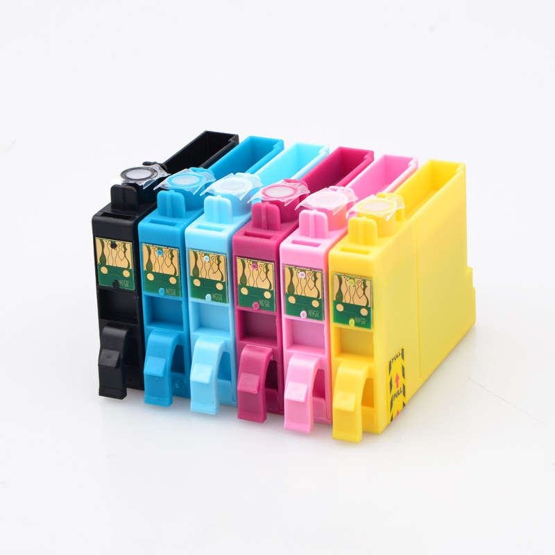 CMYK适用爱普生R330墨盒EPSON STYLUS PHOTO T60 1390打印机墨盒 T0851N T0856N T085N 85N ...