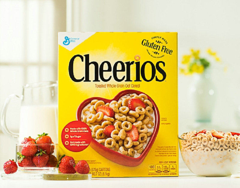 新装单盒包邮美国进口通用磨坊Cheerios全谷物原味燕麦圈 576g_虎窝淘