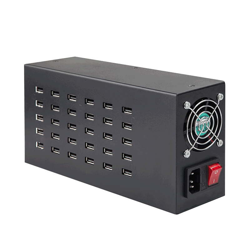 睿斯usb多口充电器快充头多孔插口插座usb充电扩展长分线10/20安卓适用于苹果手机工作室大功率多功能电源桩_虎窝淘