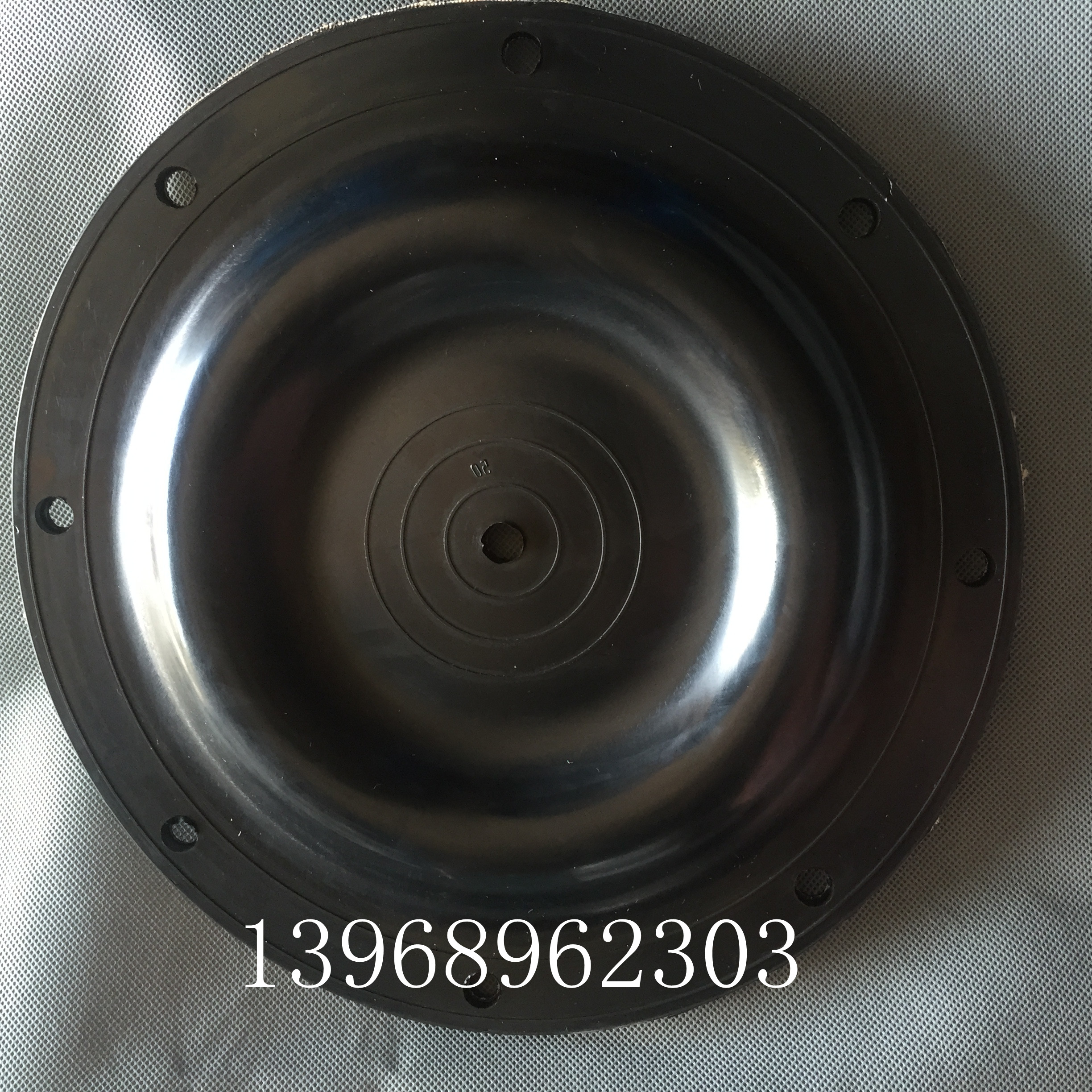 隔膜泵配件QBY50/65丁青橡胶夹布隔膜泵膜片外径340MM耐油隔膜片_虎窝淘