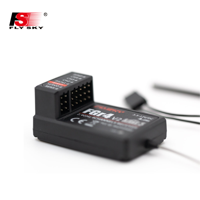【FGR4】富斯FLYSKY单天线双向接收机可PWM/IBUS输出NB4标配_虎窝淘