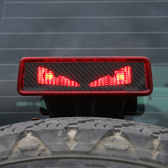 JK/JL Wrangler high-mounted brake light sticker is specially used for ...