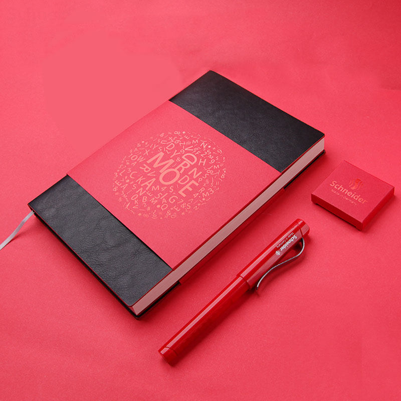新年礼物德国进口schneider施耐德base经典法拉利红钢笔成人练字书写送礼笔记本礼盒免费刻字_虎窝淘