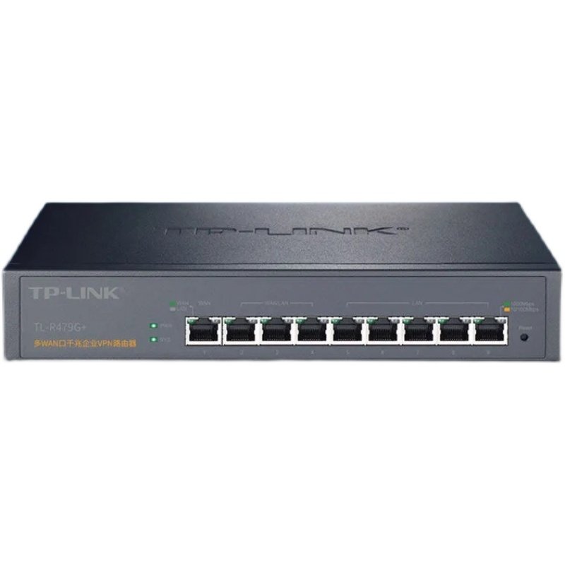TP-LINK普联小企业商用全千兆有线主路由器上网行为管理宽带路由带AC控制AP带机量50-100台1000M TL-R476G+_虎窝淘