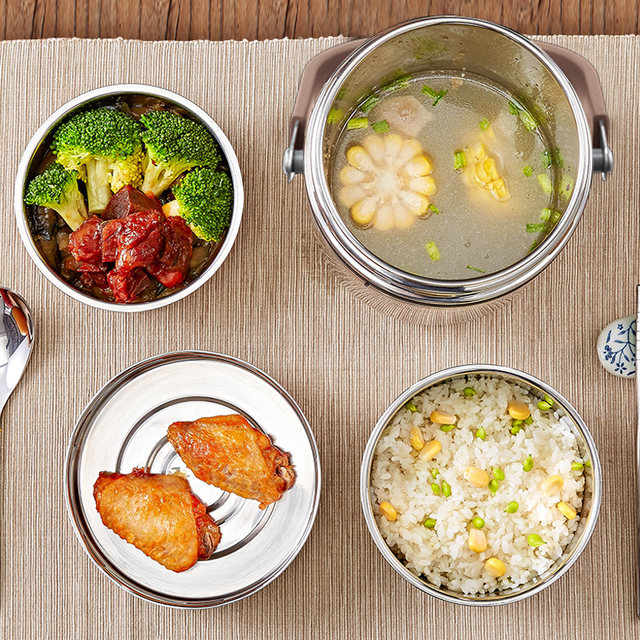 Supor insulated lunch box bucket for home office workers 304 stainless ...