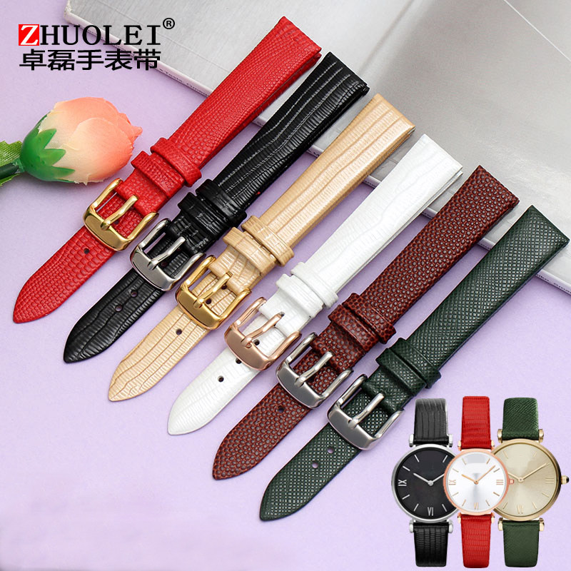 适配阿玛尼真皮手表带 AR1876/1726/1757/1681女表牛皮表带 14mm_虎窝淘