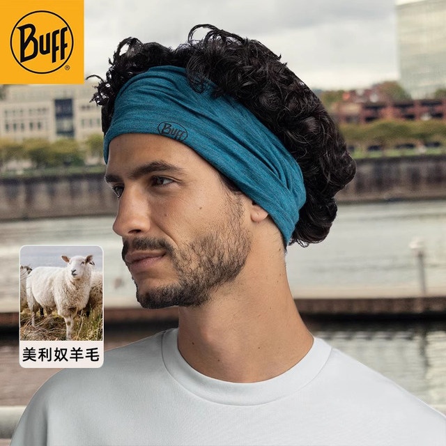 BUFF outdoor merino wool cycling windproof magic headscarf for men and ...
