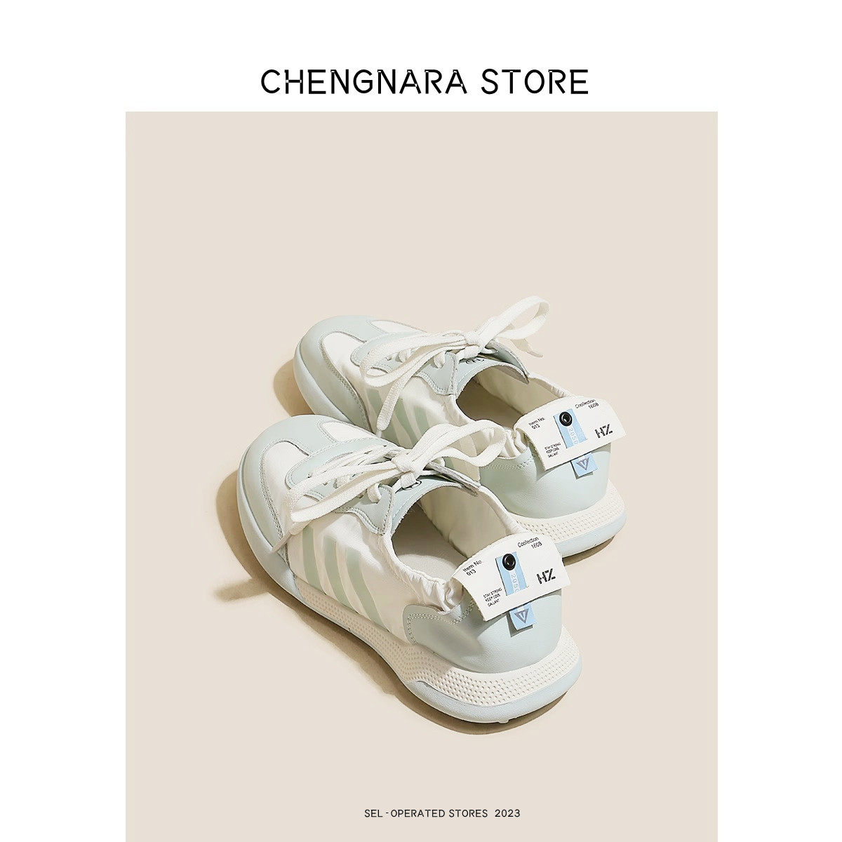 CHENGNARA STORE芭蕾lithe德训鞋女夏新款透气软底轻便休闲阿甘鞋_虎窝淘