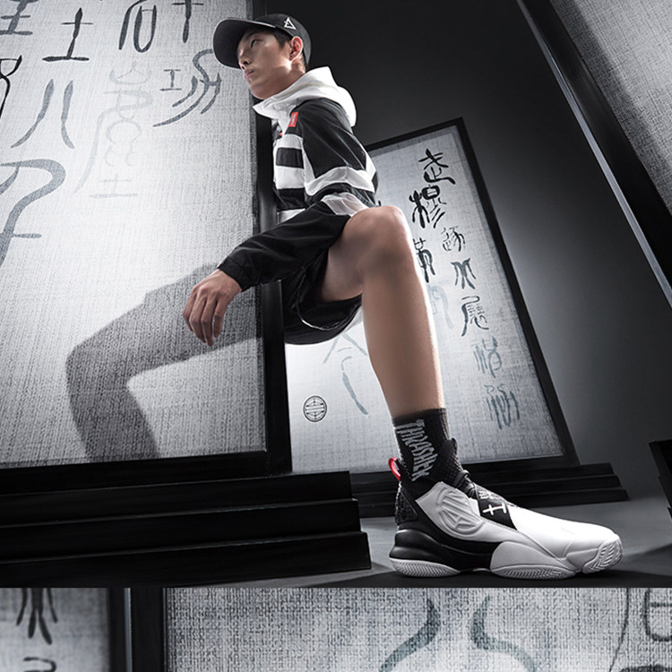 李宁实战篮球鞋CF溯系列轩辕全城7中帮运动鞋男 ABAN035 ABAP105_虎窝淘