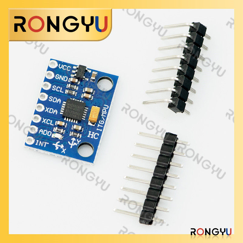 MPU-6050模块三轴加速度计倾角 GY-521传感器陀螺仪6DOF传感器_虎窝淘