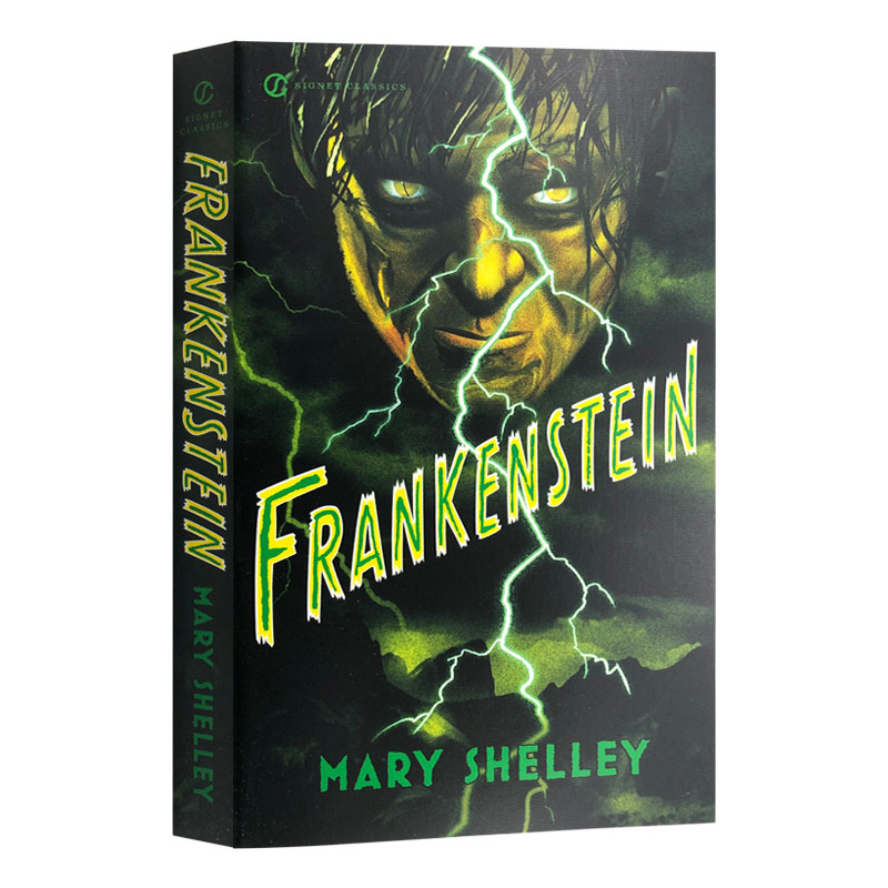 华研原版 Frankenstein科学怪人弗兰肯斯坦英文原版英文版科幻小说经典名著Mary Shelley玛丽雪莱搭无声告白怦然心动哈利波特_虎窝淘