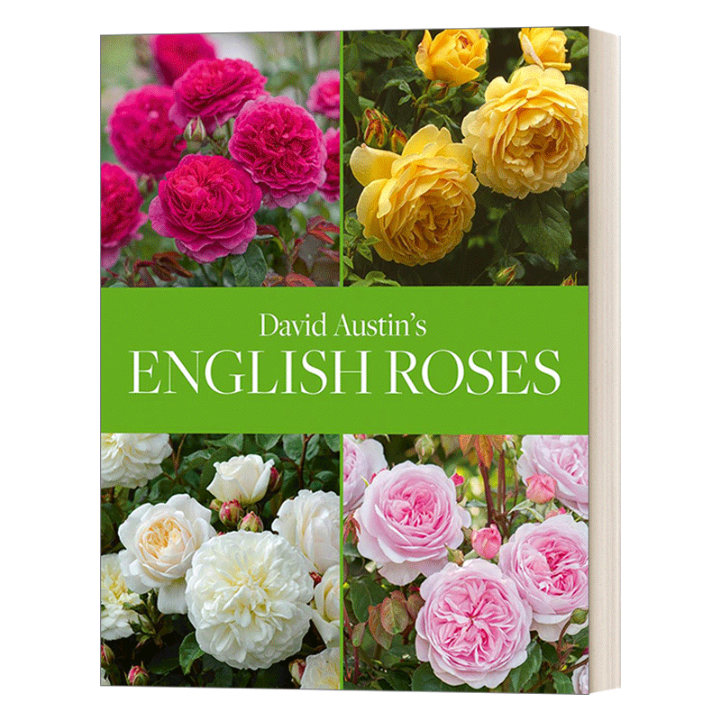 英文原版 David Austin's English Roses大卫·奥斯汀的英国玫瑰园林设计精装英文版进口英语原版书籍_虎窝淘