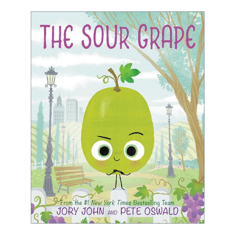 英文原版 The Sour Grape酸葡萄坏种子系列精装绘本 Jory John良好行为习惯养成英文版进口英语原版书籍_虎窝淘