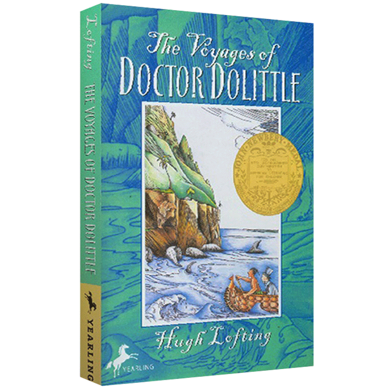 杜利特医生航海记 英文原版小说 The Voyages of Doctor Dolittle 1923年纽伯瑞金奖作品 世界儿童文学青少年课外 ...