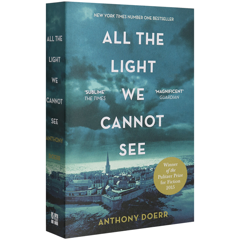 所有我们看不见的光英文原版小说 All the Light We Cannot See普利策奖进口英语书籍搭枪炮病菌与钢铁乱世佳人大教堂哈利 ...