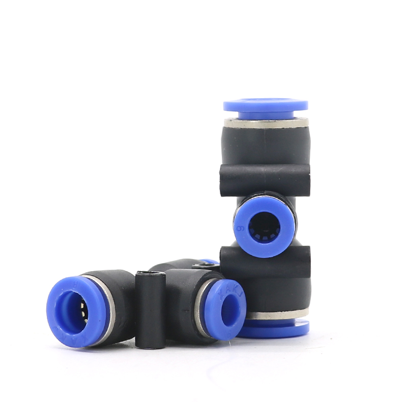 PEG6-4气管快速插接头XPEG8-6\T型三通变径PEG10-8 PEG12-10_虎窝淘