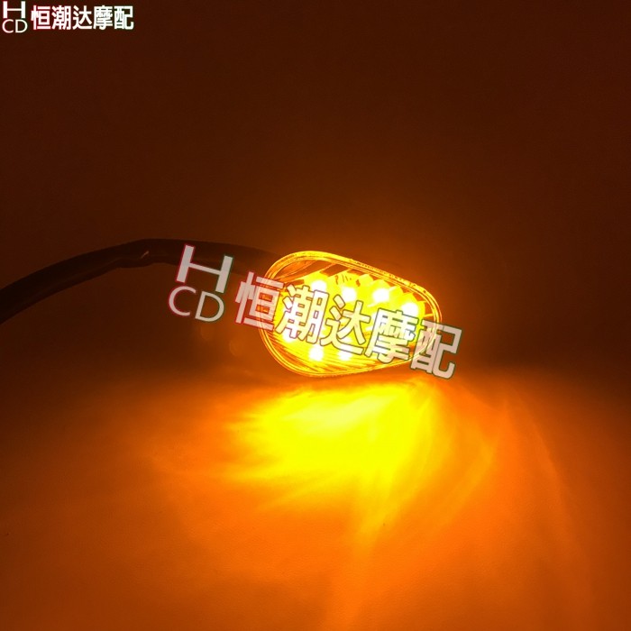 适用于雅马哈YZF R1 R6 R25 FZ1 FZ6 FZ8 MT07/09改装LED前转向灯_虎窝淘