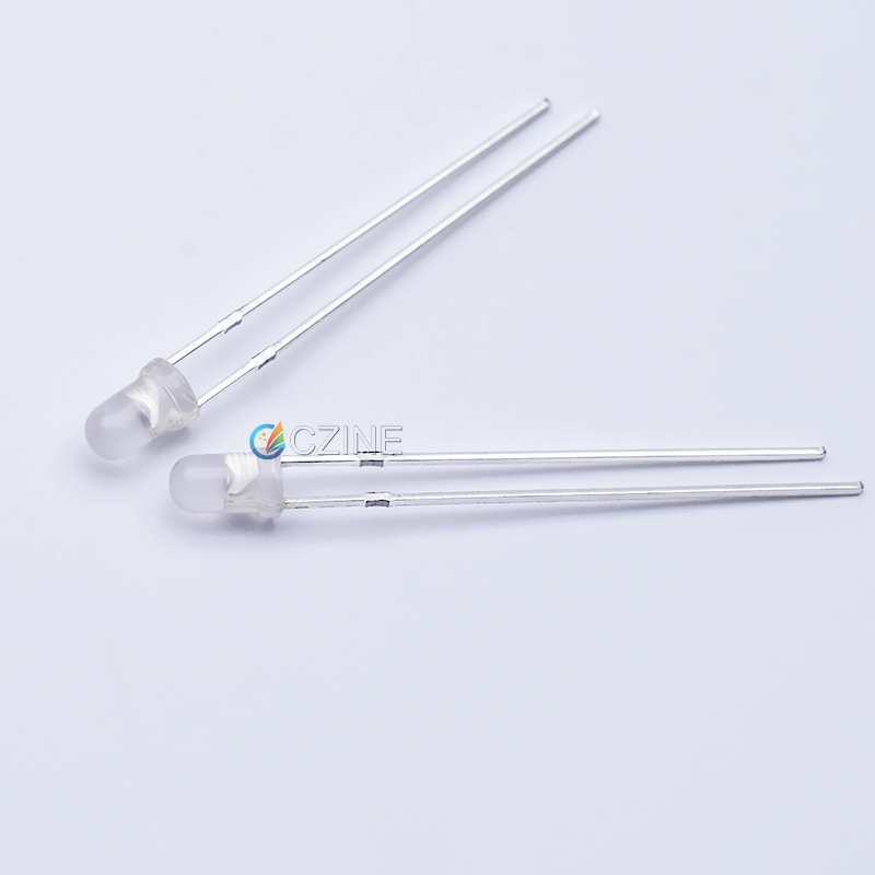 F3红绿无极红普绿雾状两脚双色3mm双色指示灯LED灯珠发光二极管_虎窝淘