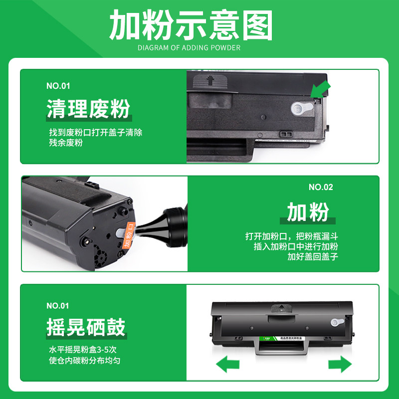 【顺丰】适用惠普136w硒鼓 hp110a粉盒M136a/w/nw易加粉108a/w 138p/pn/pnw激光打印机墨盒MFP W1110A ...