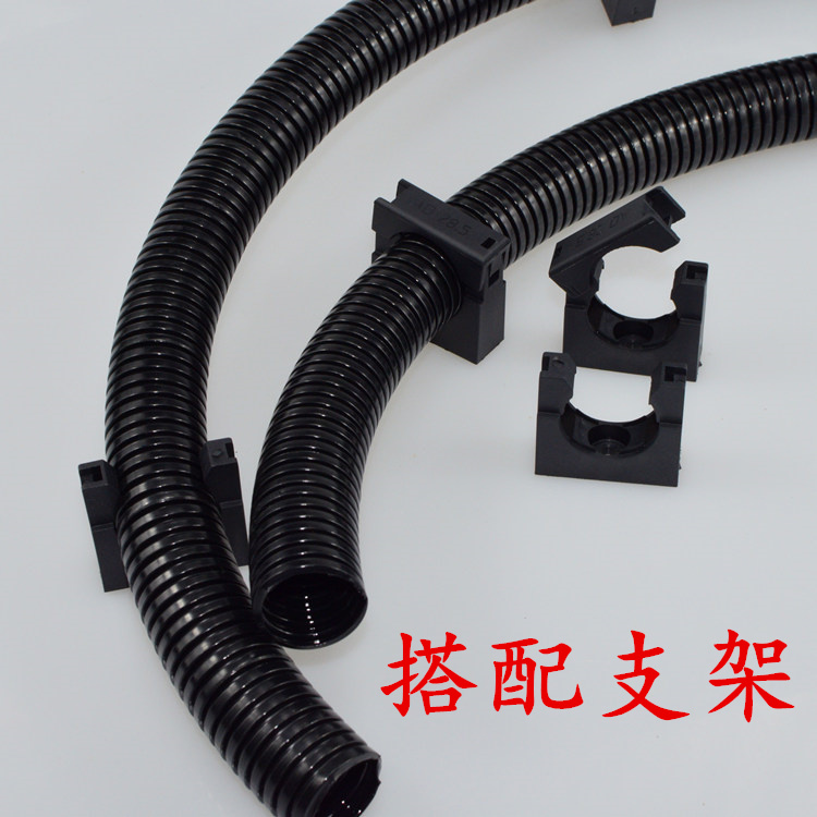 PE塑料波纹管聚乙烯软管加厚型护线套管波浪管电线保护管AD13 25_虎窝淘