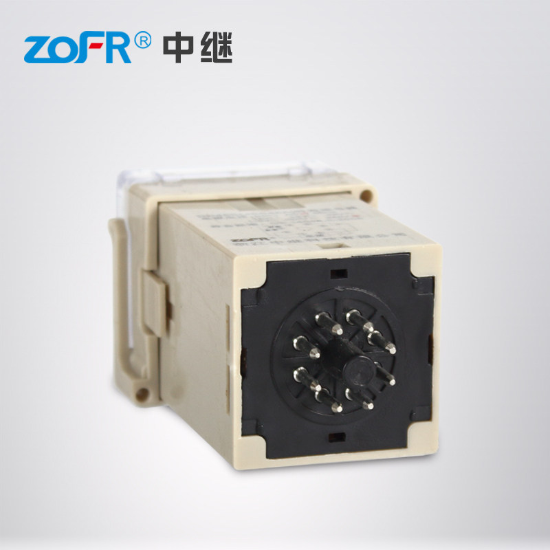 中继ZOFR数显时间继电器DH48S-1Z通电延时控制器带底座AC220DC24V_虎窝淘