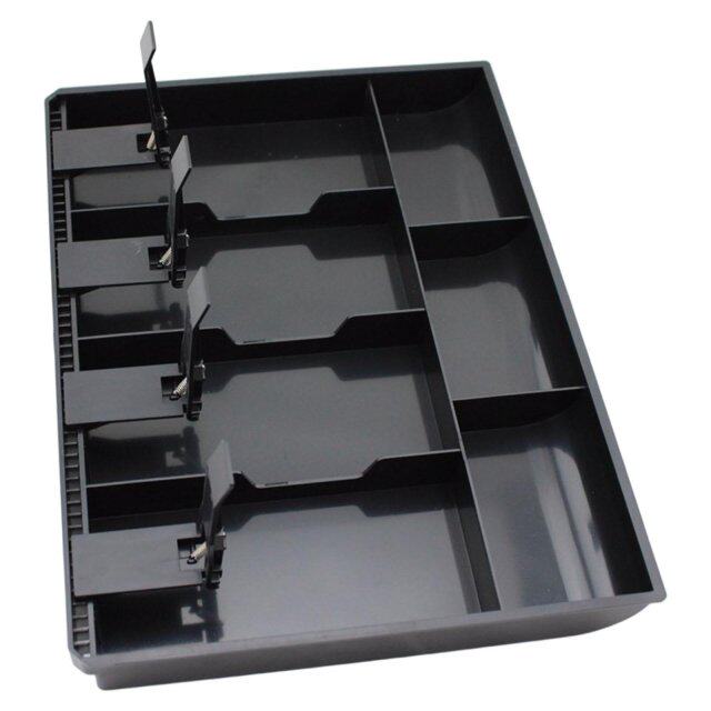 4 Bill 3 Coin Slots Cash Register Drawer Insert Tray Classif_虎窝淘