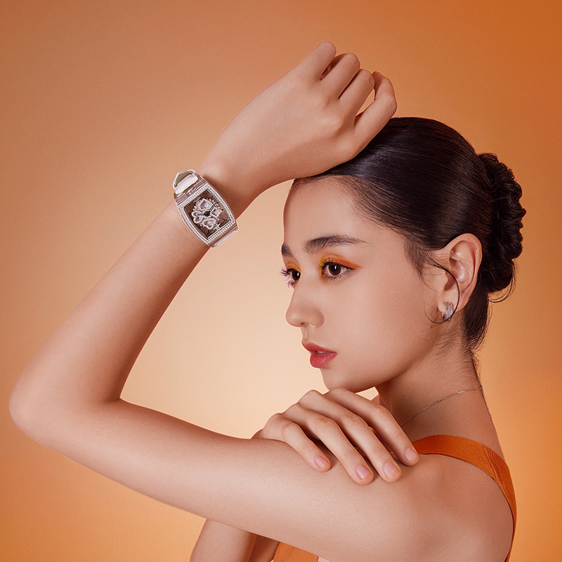 【七夕礼物】DAVENA蒂玮娜时来运转扑克女神手表女款满天星送女友_虎窝淘