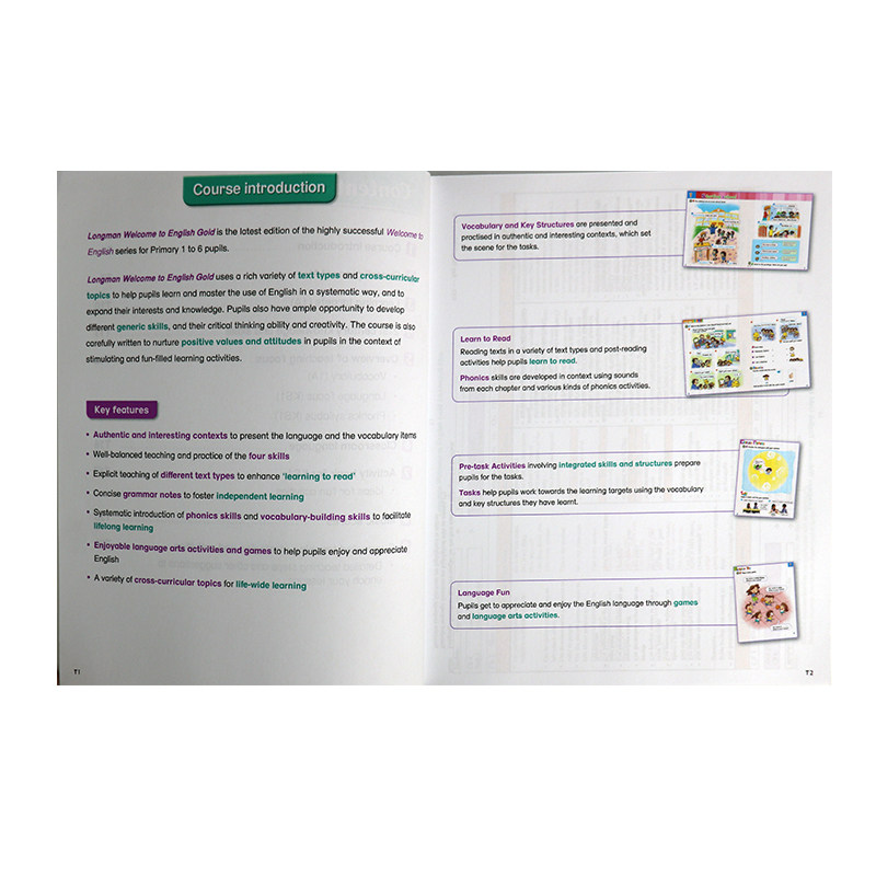 Longman Welcome to English Gold Teacher’s Guide 1A香港朗文小学英语教材一年级上学期教师用书 ...