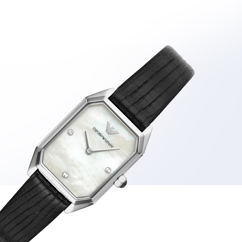 【自营】Armani阿玛尼复古轻奢时尚小方盘女士石英表AR11067礼物_虎窝淘