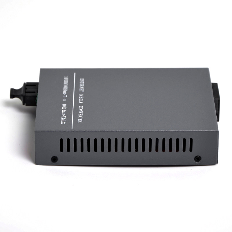 LHGD千兆多模双纤光纤收发器HTB-GM-2KM光电转换器内置电源一台_虎窝淘