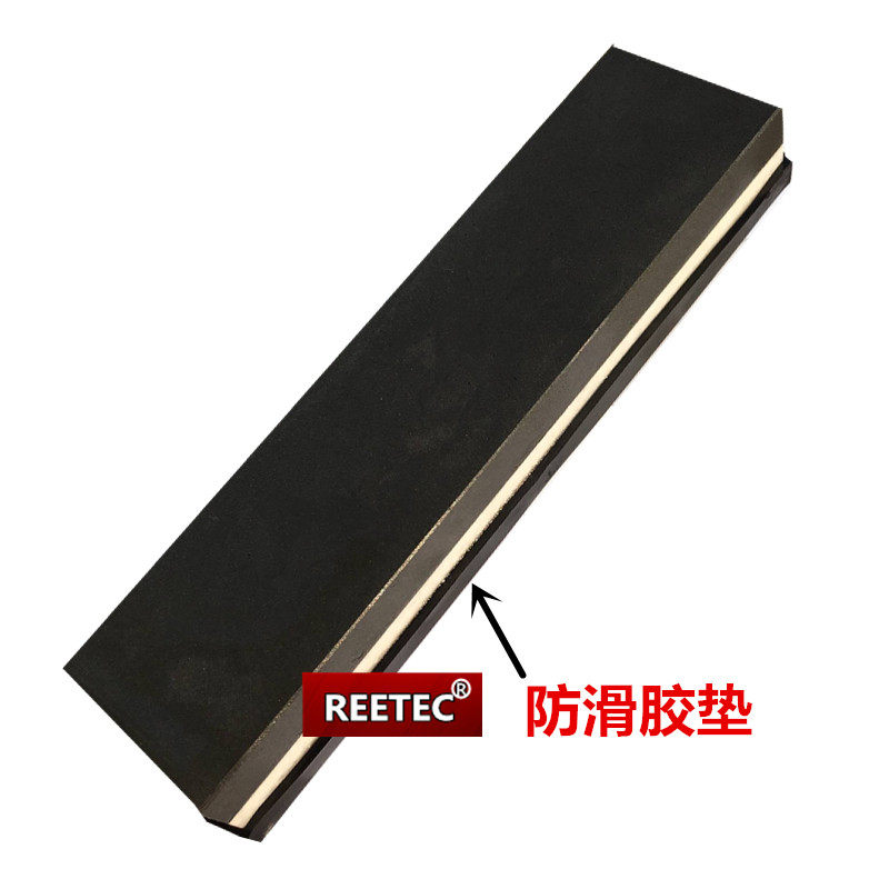 REETEC天然磨石双面磨刀石碳化硼油石1500/8000目200X50X25_虎窝淘