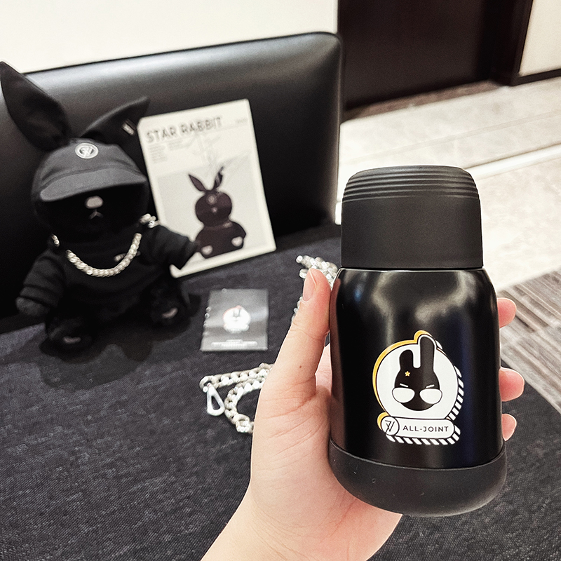 sevenchic戚薇同款星兔保温杯女生高颜值可爱兔子水杯子生日礼物_虎窝淘