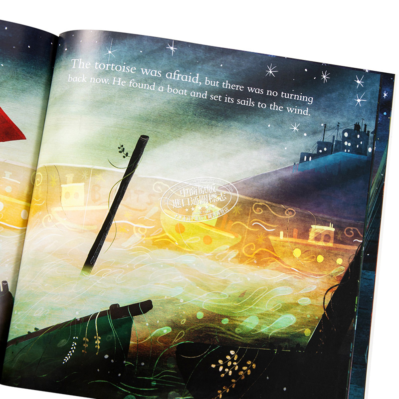 David Litchfield太空乌龟 Space tortoise精品绘本低幼亲子故事绘本平装英文原版 3-6岁_虎窝淘