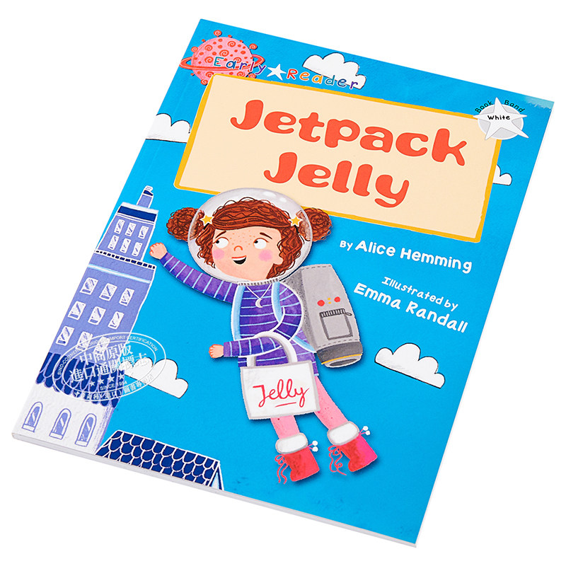 Jetpack Jelly多彩阅读桥L10喷射果冻儿童分级阅读故事绘本平装英文原版_虎窝淘