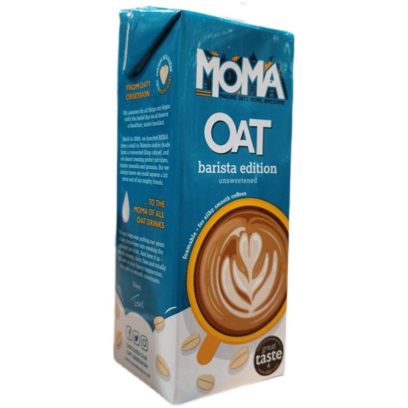 MOMA OAT MILK莫玛咖啡大师燕麦奶谷物饮料植物蛋白饮料 1L_虎窝淘