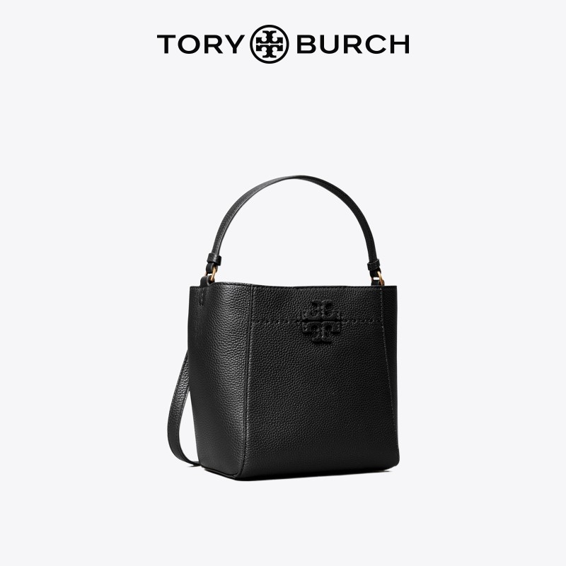 TORY BURCH汤丽柏琦 MCGRAW小号单肩水桶包 74956_虎窝淘