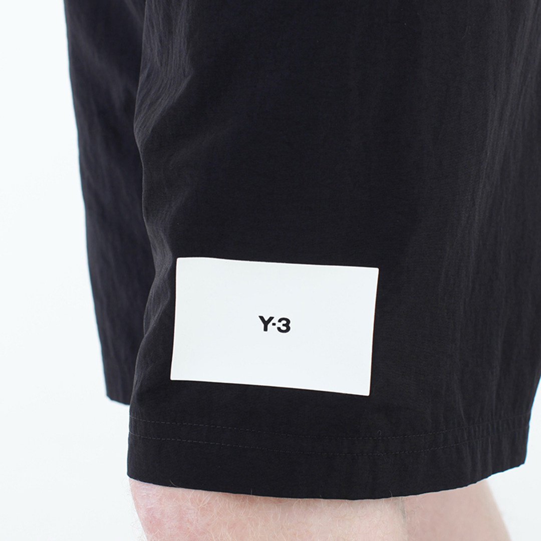 Y-3Y3叁仟良品正品男士时尚百搭简约松紧带短裤休闲裤 H63016_虎窝淘