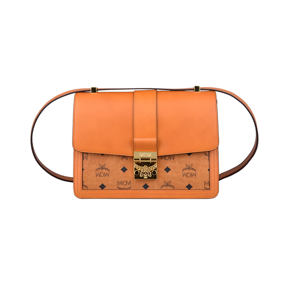 【自营】MCM女士Tracy Visetos邮差包斜挎包色MWSBSXT01_虎窝淘