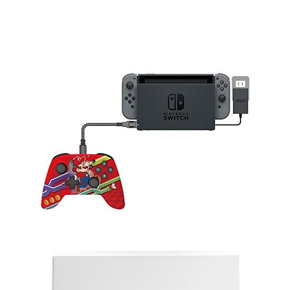 【日本直邮】任天堂认证Nintendo Switch NS游戏手柄级马里奥款红_虎窝淘