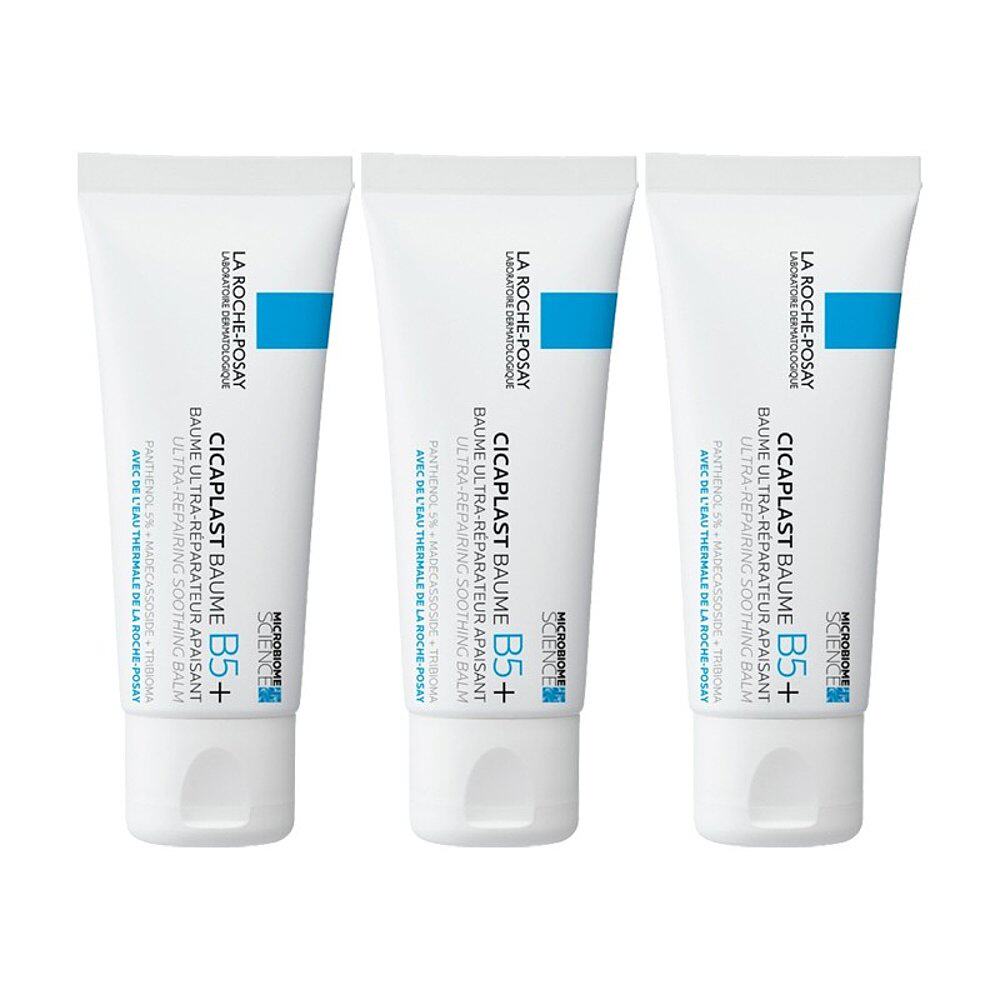 欧洲直邮La Roche Posay理肤泉B5多效修复面霜40ML*3支装_虎窝淘