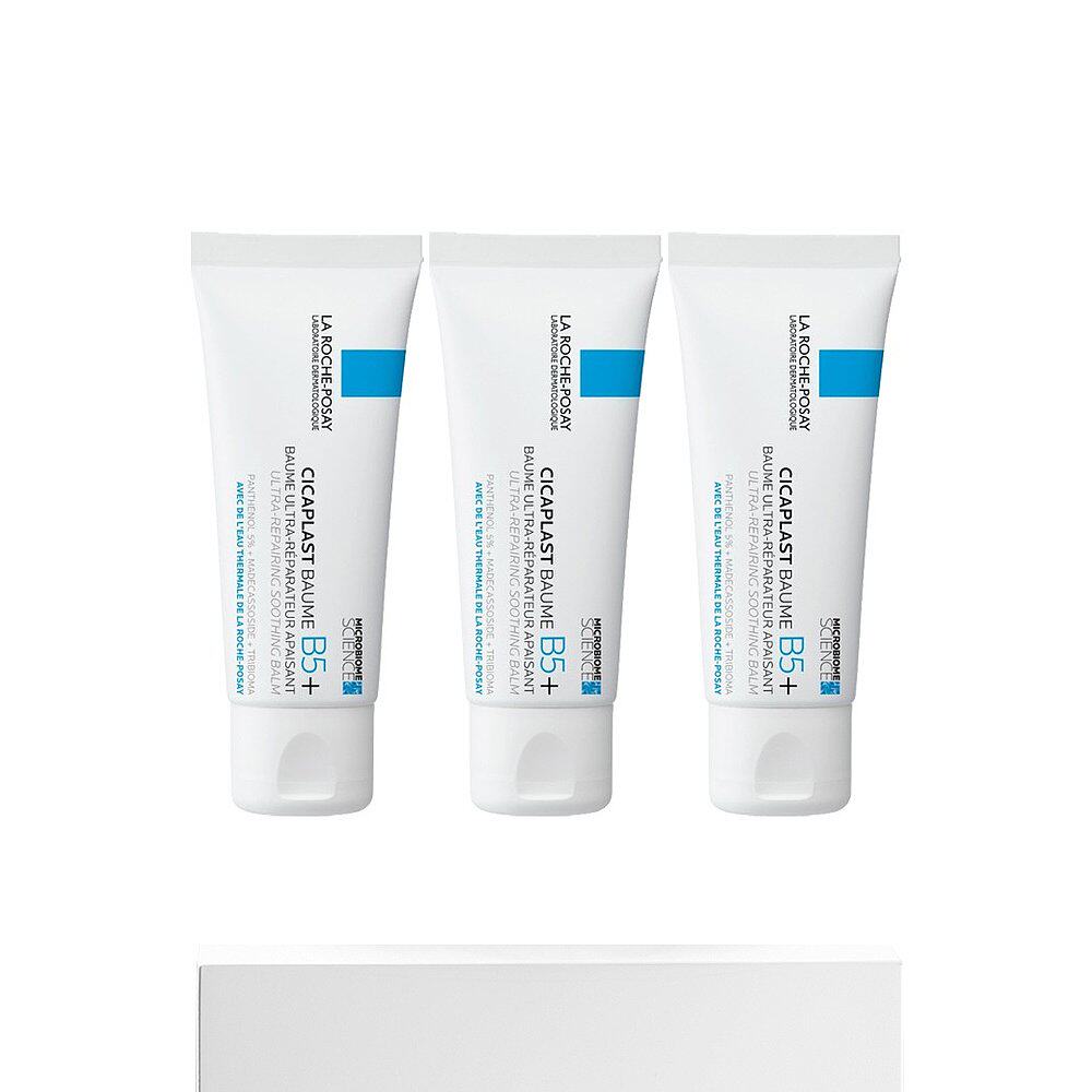 欧洲直邮La Roche Posay理肤泉B5多效修复面霜40ML*3支装_虎窝淘