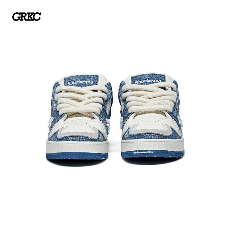 GRKC吉尔卡克 x SHOOT BRAND联名PAST V1 LOW SHOW国潮百搭面包鞋_虎窝淘